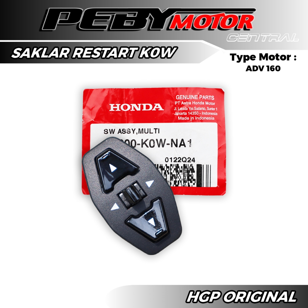Official ORIGINAL ADV 160 Speedometer Restart Switch HGP 35300K0W ...
