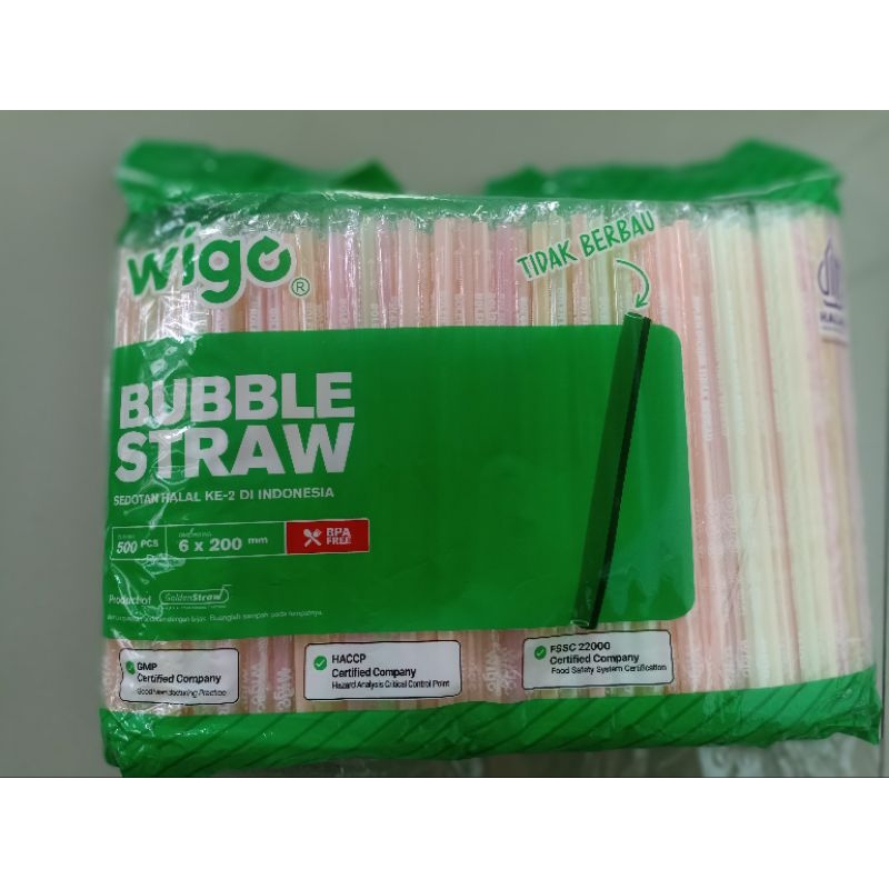 OXO pastel Bubble Rainbow Straw sterile WIGO 6mm Neon Color 500pcs ...