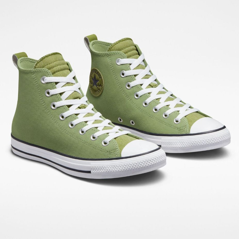 Converse Chuck Taylor All Star Water Repellant TecTuff Hi Utility Green ...