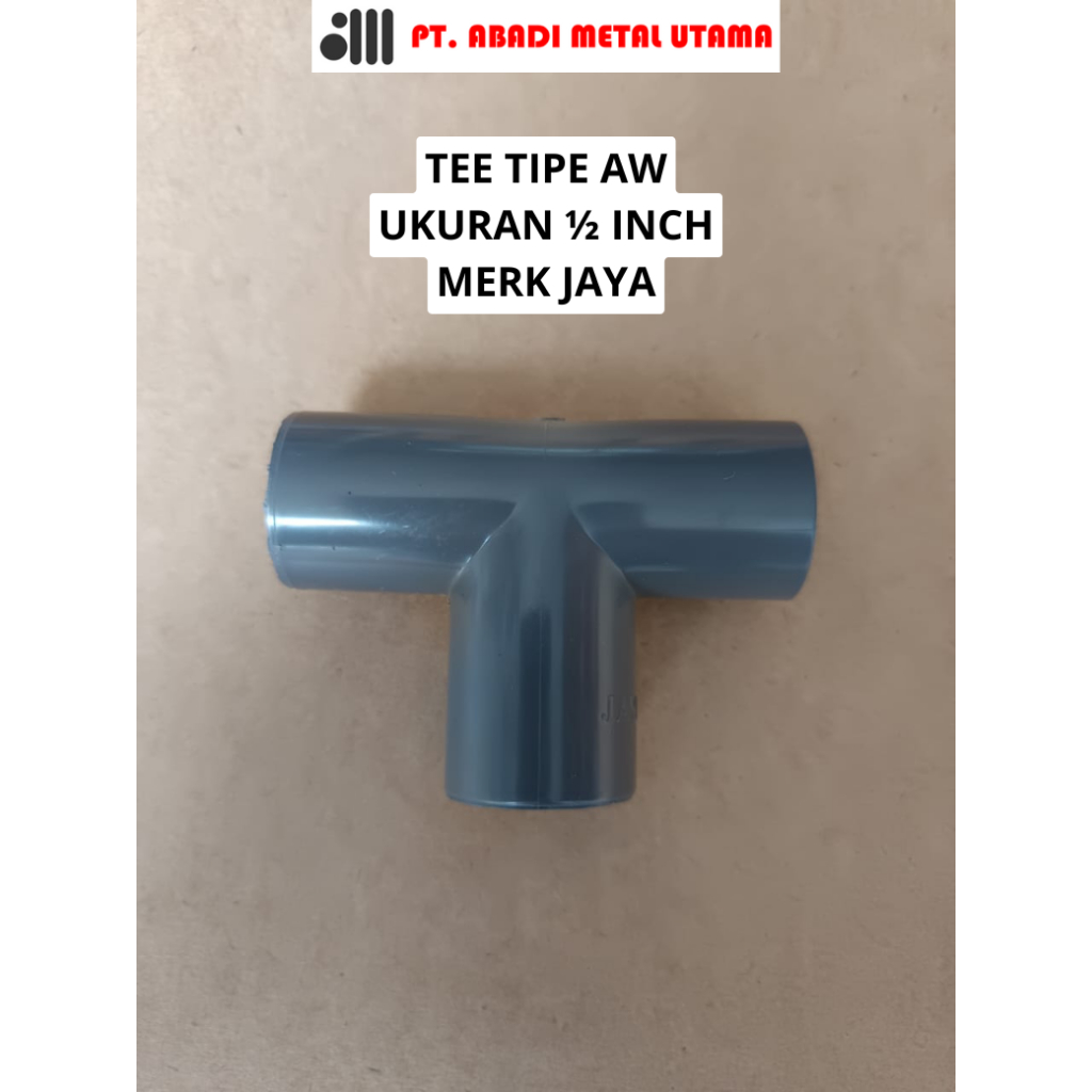 Pvc TEE AW 1/2 INCH BRAND JAYA | Shopee Philippines