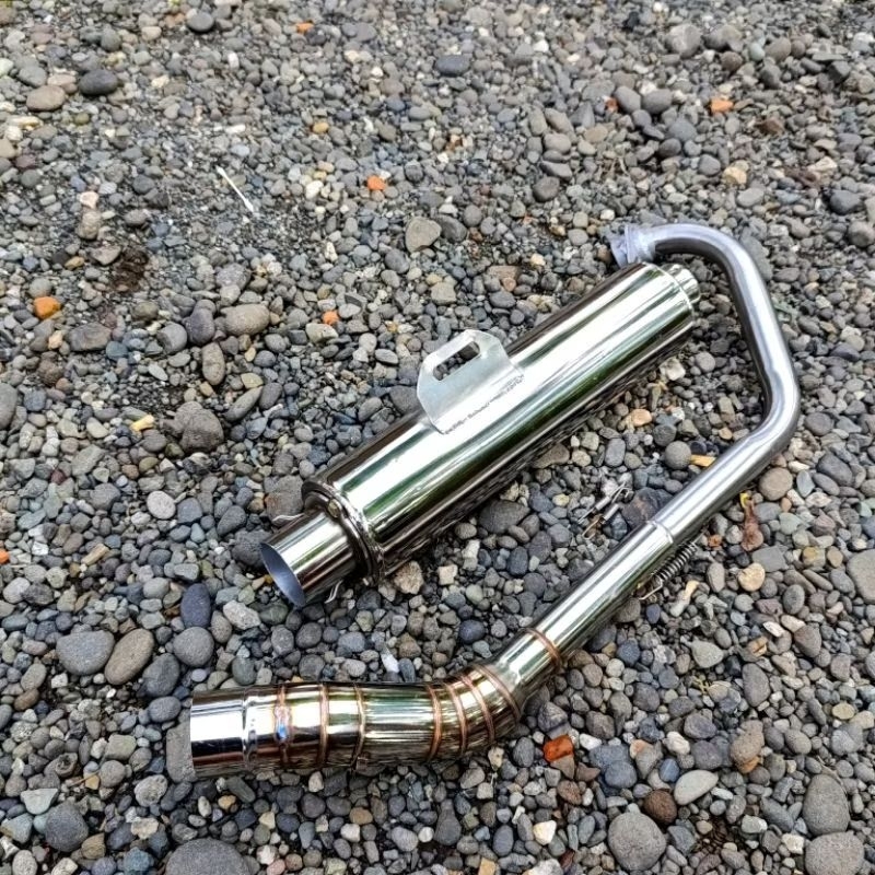 Canister pipe standard+big elbow pipe for Tmx 125 155 Rusi tc 125 155 ...