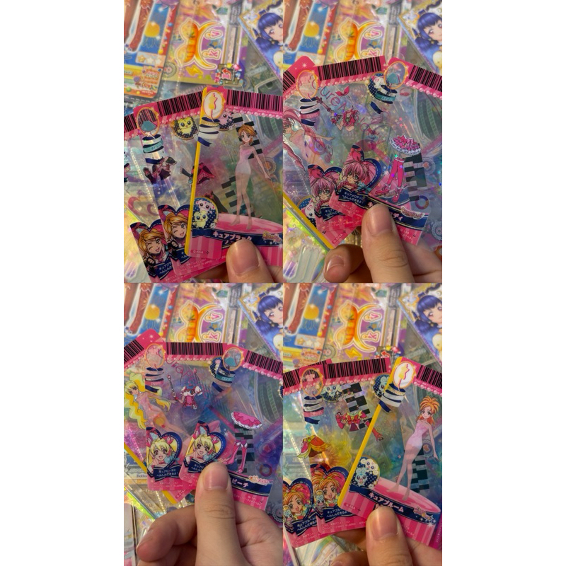 Happiness Charge Pretty Cure Pre Cards Merchandise All stars Cure black ...