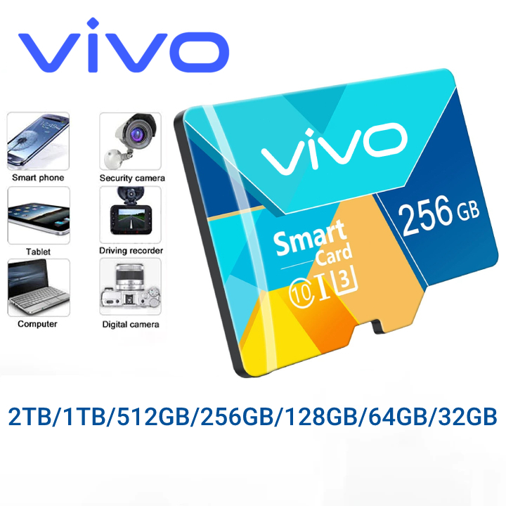 Vivo high speed memory Micro Class10 Micro sd sdxc32GB 64GB 512GB 256GB ...