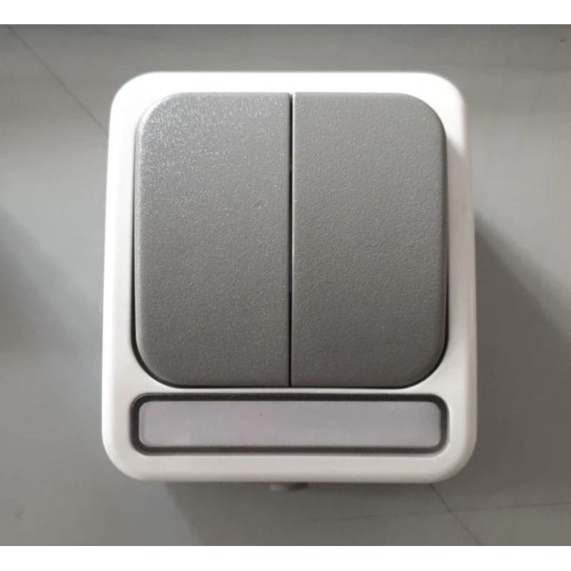 Broco Outbow Series Switch 2162 Atlantic OB Double Switch IP44 Broco ...