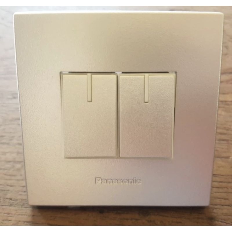 Panasonic Series / Double / Double Style E Eco Silver Switch | Shopee ...