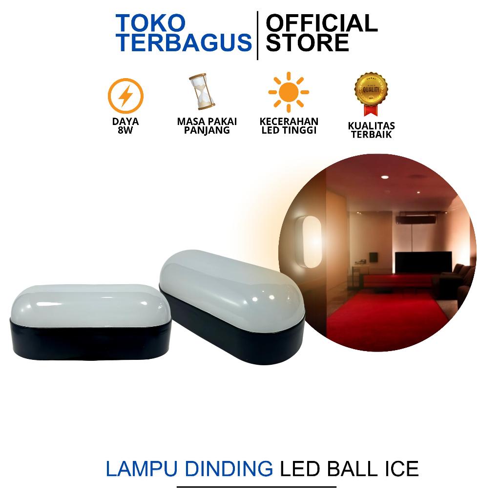 Ball Ice LED Wall Lamp 8W Watt 220V Indoor Outdoor Ship Hallway IP65 ...