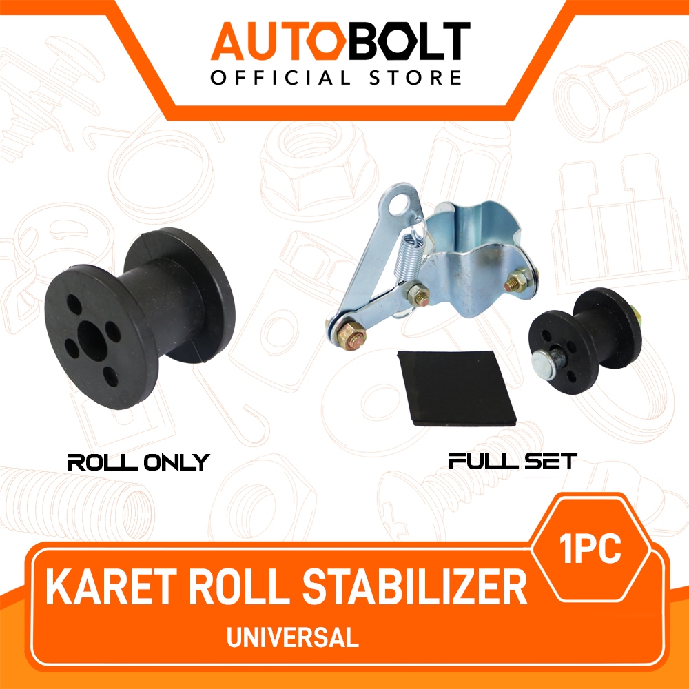 Universal Rubber Roll Stabilizer For all Types of Motorcycles Roll Only ...