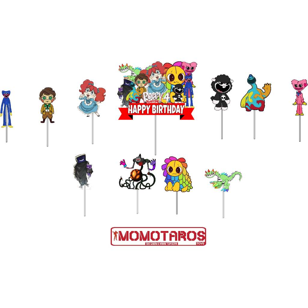 Poppy play time cartoon cake Topper NEW | Shopee Philippines