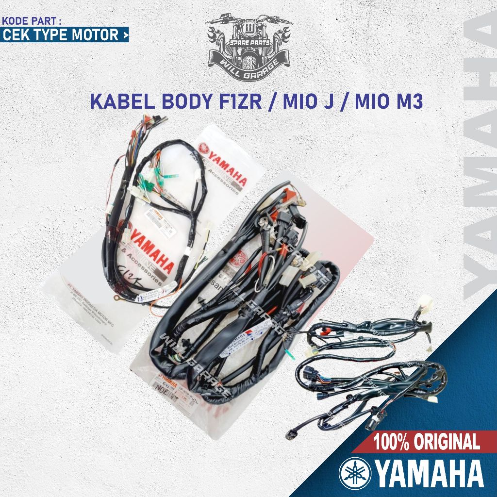 BODY CABLE F1ZR / MIO J / MIO M3 / 4WH-H2590-00 / 54P-H2590-00 / 2PH ...