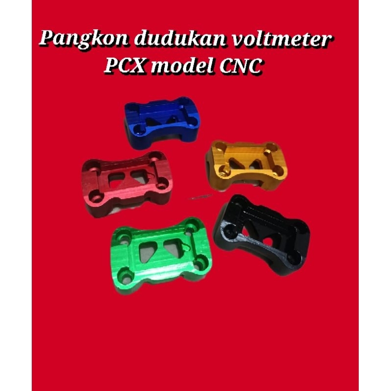 Pcx voltmeter mount mount//PCX voltmeter handlebar mount | Shopee ...