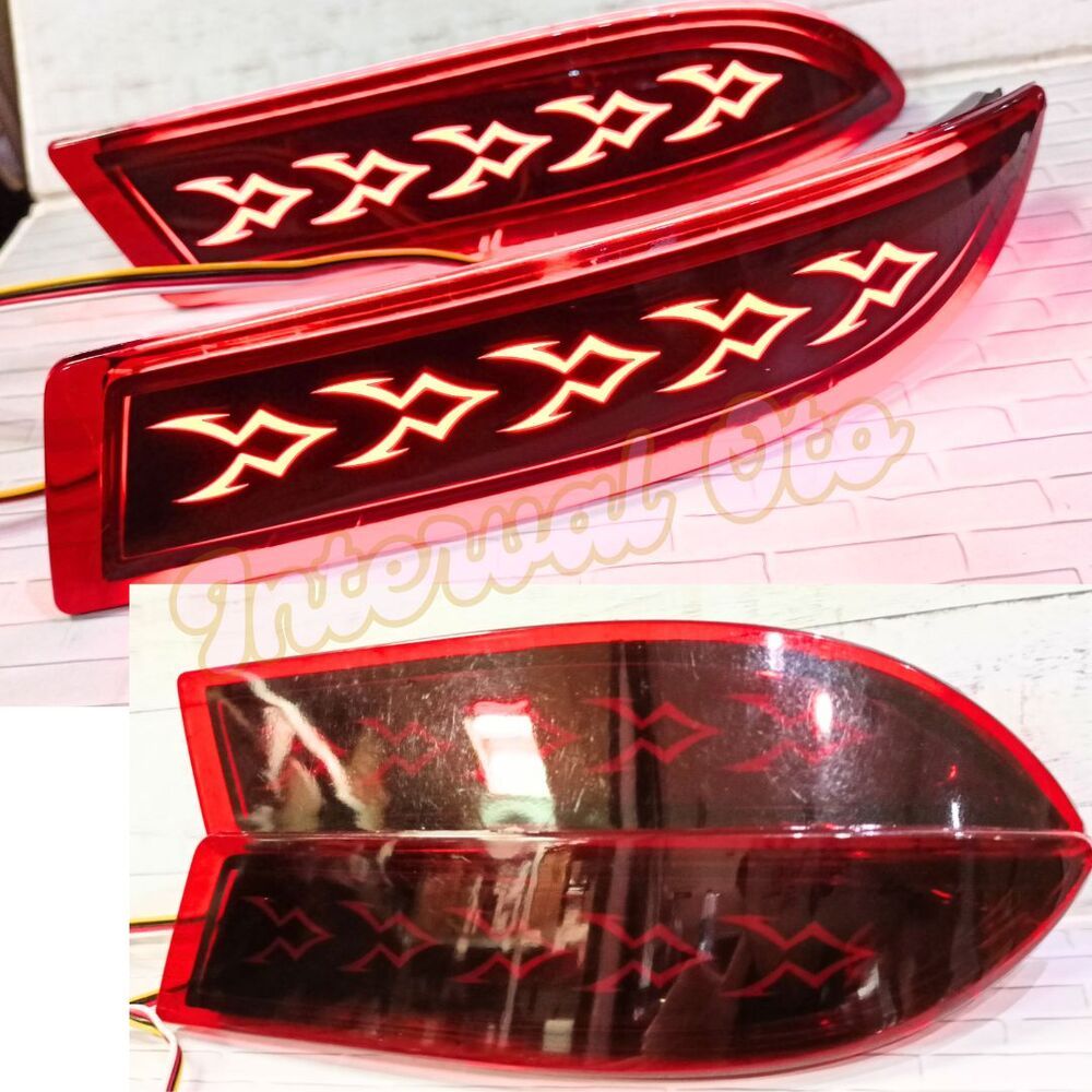 All New Avanza 2012-2022 LED Reflector Rear Bumper Reflector Light ...