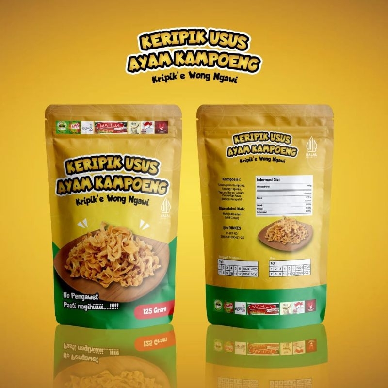 Delicious Crispy Free-range Chicken Intestine Chips 200gr | Shopee ...