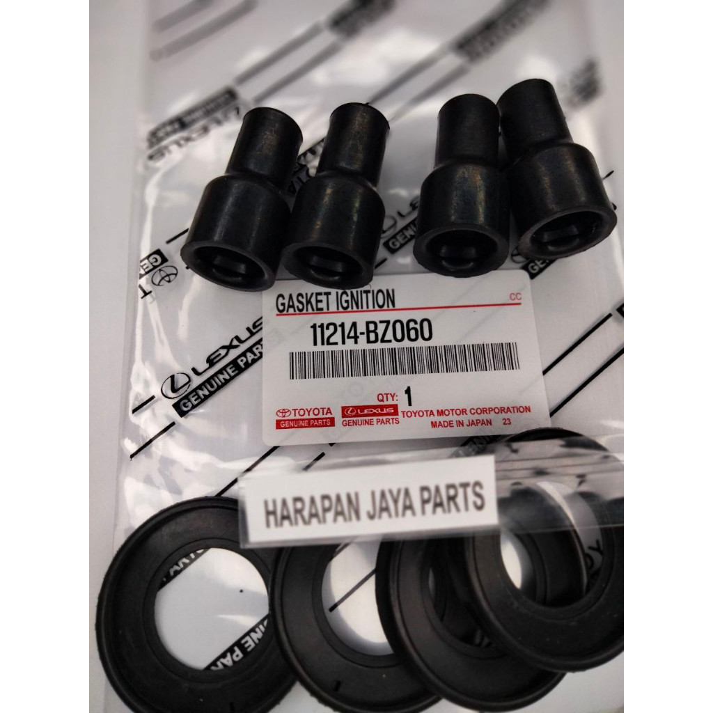 Rubber Coil / Seal Coil Spark Plug Coil End Cap Contents 1set 8pcs ...