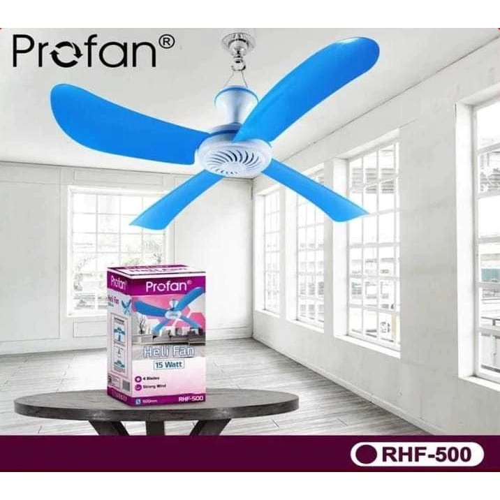 Profan 15 W watt ceiling fan with 4 blades | Shopee Philippines