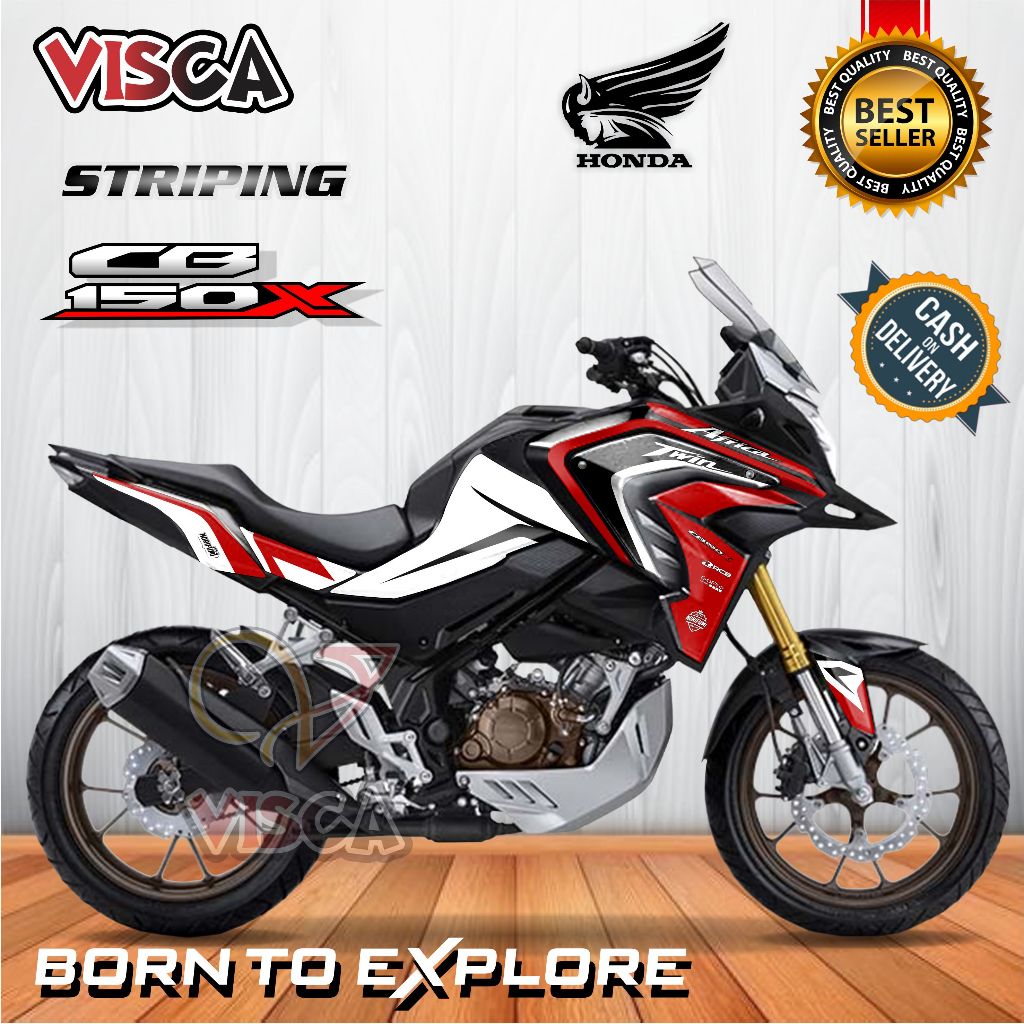 Cb150X New Striping Sticker AFRICA TWIN Variation | Shopee Philippines