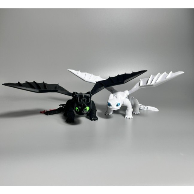 Toothless Action Figure Toy How To Train Your Dragon Flexi Articulated ...