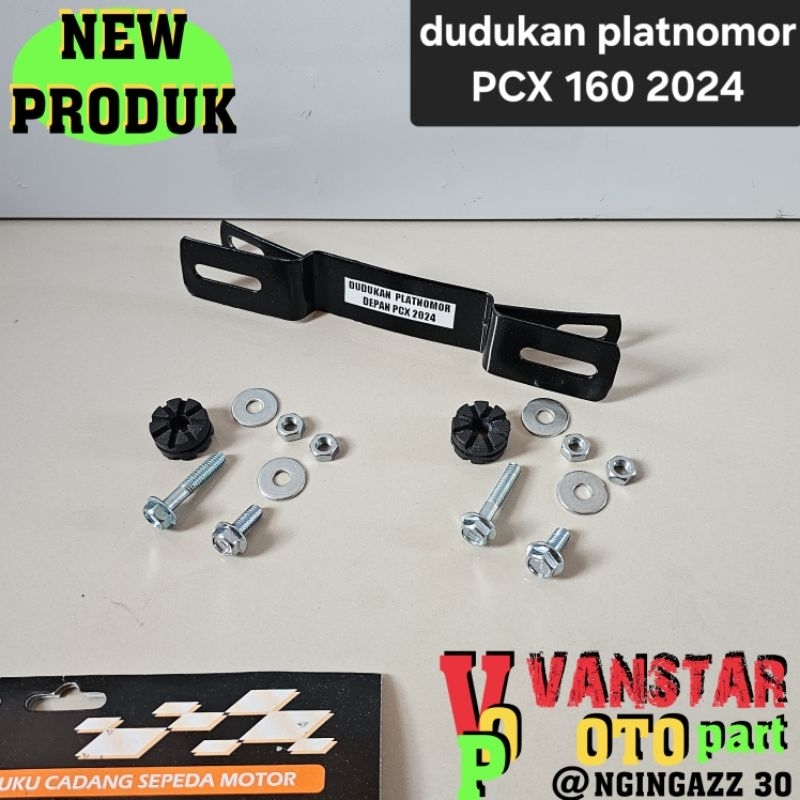 PCX 160 2024 2025 PCX ROADSYNC front number plate holder complete ...