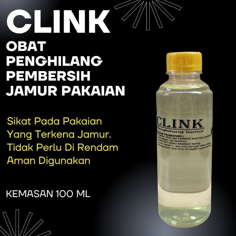 CLINK MOLD REMOVAL ON CLOTHES 100ml... | Shopee Philippines