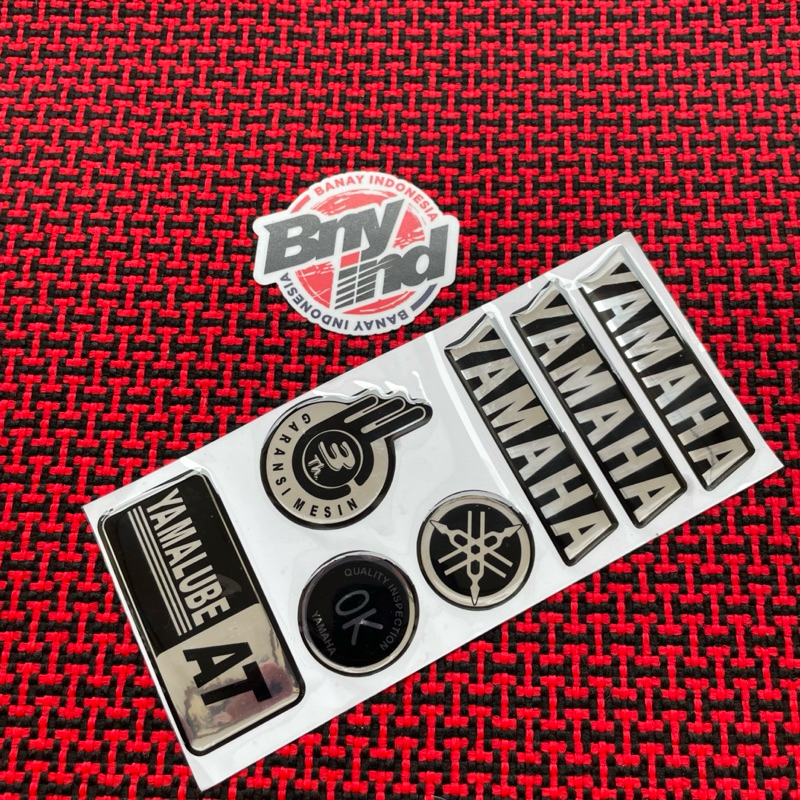 Yamaha Mio Soul Emblem Sticker Detail Embossed Set | Shopee Philippines