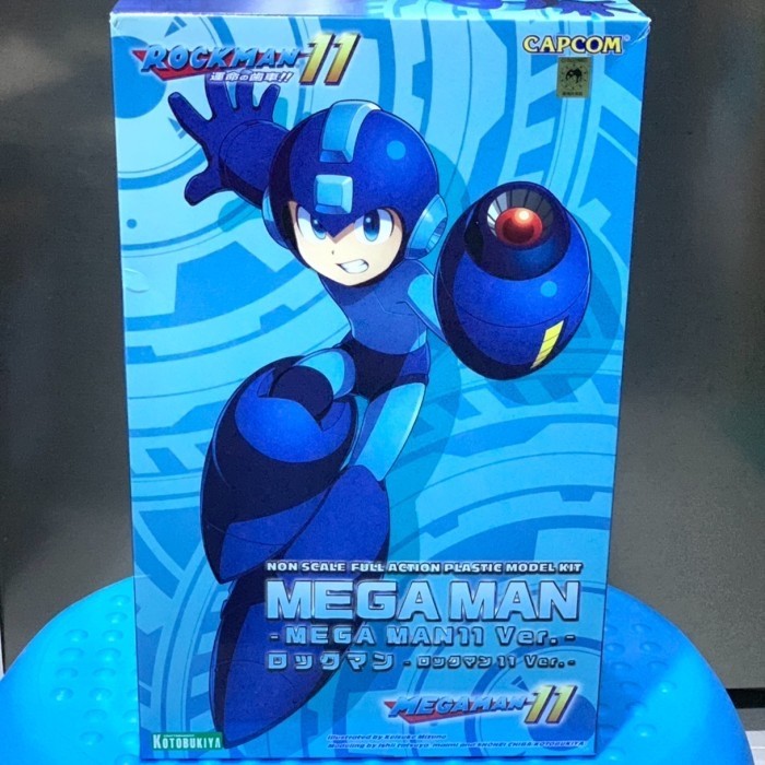KOTOBUKIYA MEGA MAN 11 VER meganan. Rockman Model Kit Rock Man | Shopee ...