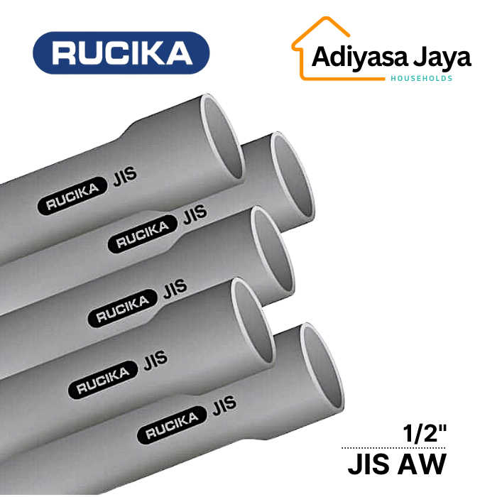 Rucika JIS AW 1/2 (Rucika) / Class AW PVC Pipe | Shopee Philippines