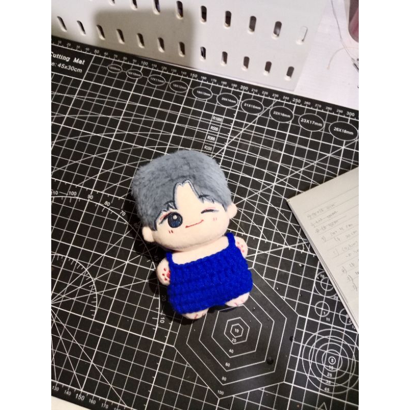 10cm cloth doll overalls | Stuffed jumpsuit | Doll cloth 10cm | Nct bts ...