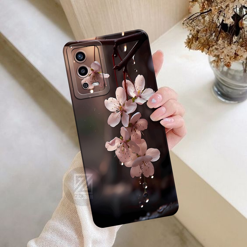 OPPO A55 4G ZELORA Fashion Case Flower Softcase OPPO A55 4G Case OPPO ...