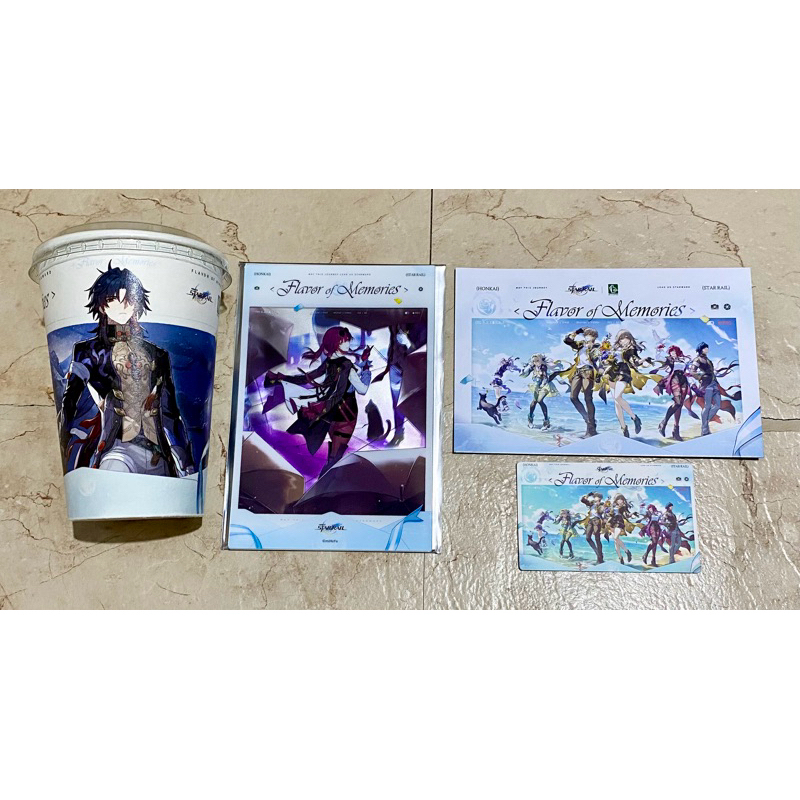 [READ DESC] HSR x Be Coffee Flavor of Memories Collab Merchandise ...