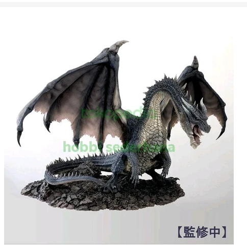 CAPCOM FIGURE BUILDER MODEL MONSTER HUNTER BLACK DRAGON FATALIS READYY ...