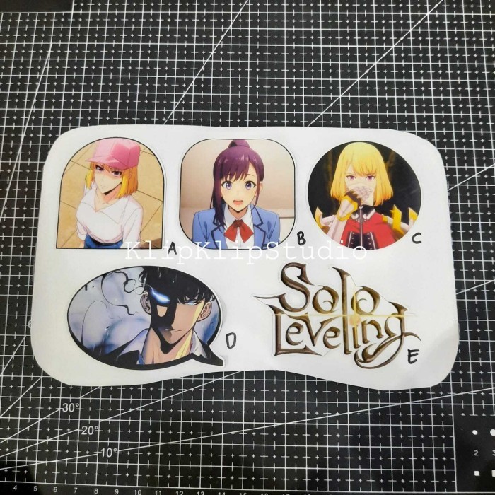 Korean KK Webtoon Solo Leveling Anime Sticker - H3D | Shopee Philippines