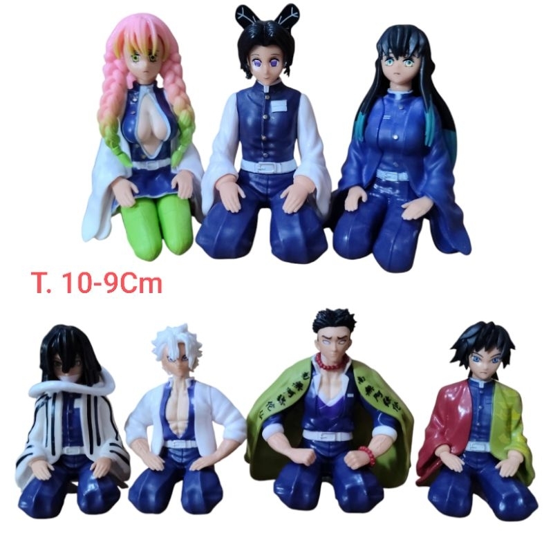 Hashira Demon salyer Muchiro Sanemi Giyu Kimetsu No yaiba Action Figure ...