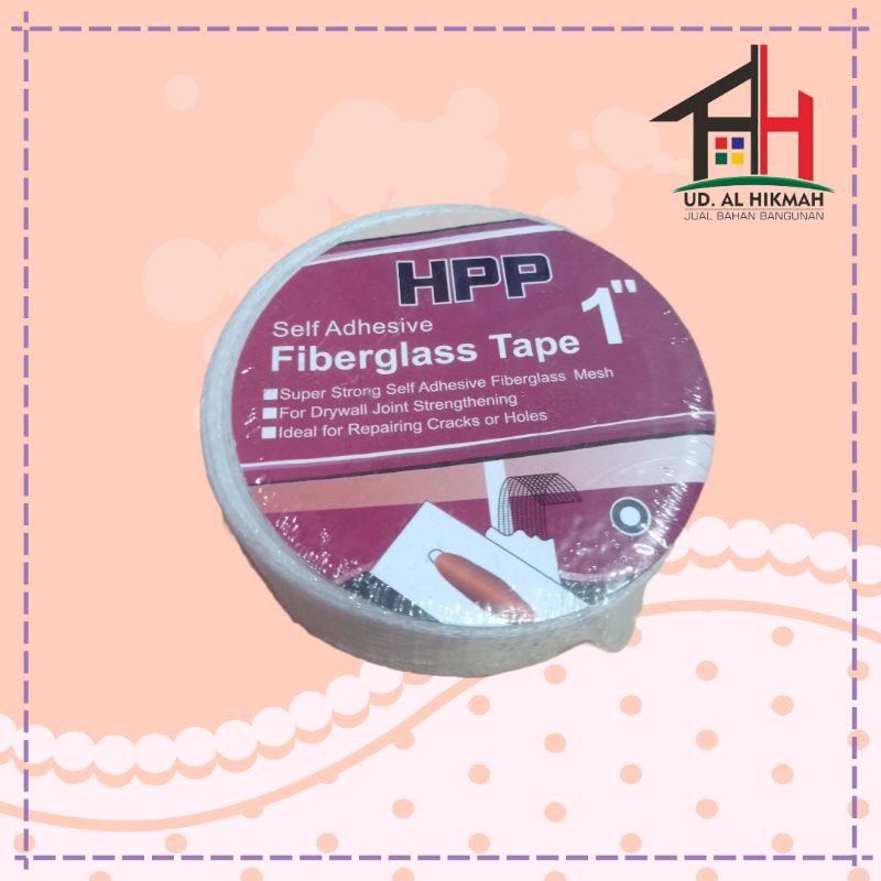 HPP FIBERTAPE 1" / Gypsum Duct Tape / Gypsum Glue Gauze Ceiling 1 inch ...