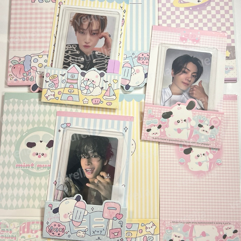 Original Cute Folding Card for Photocards Packaging | KPOP Packing Base ...