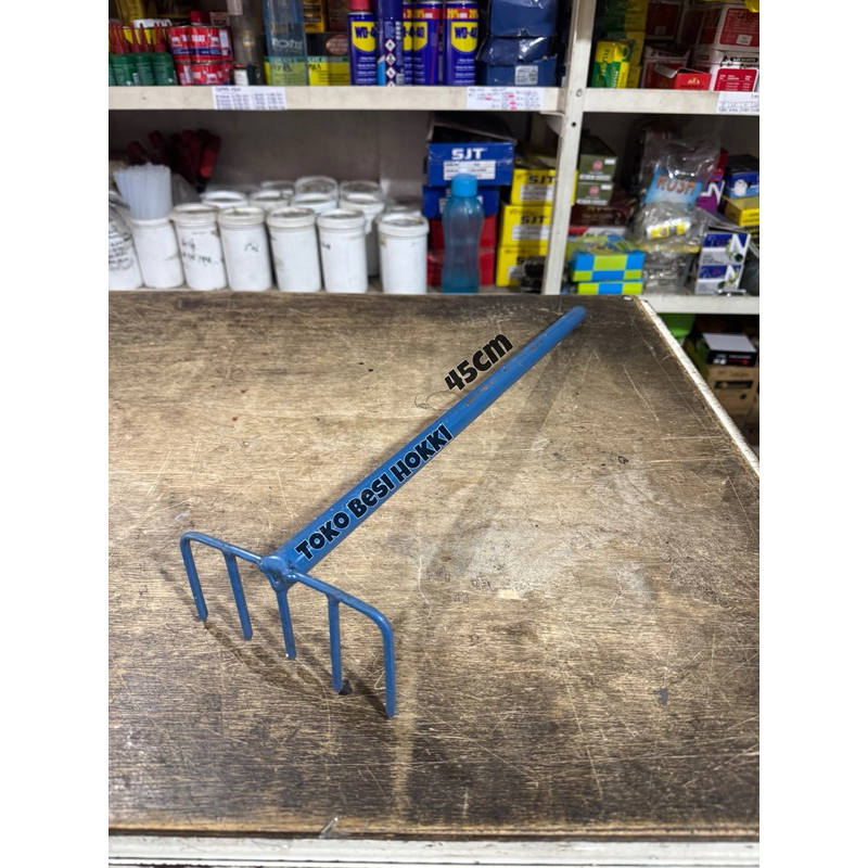 Mini Trash Rake / Leaf Rake / Mini Garden Rake (45Cm) | Shopee Philippines