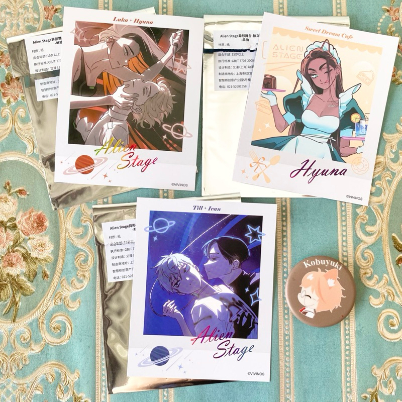 [Selected] Ready Official alnst Sweet Dream Cafe Polaroid set card ...