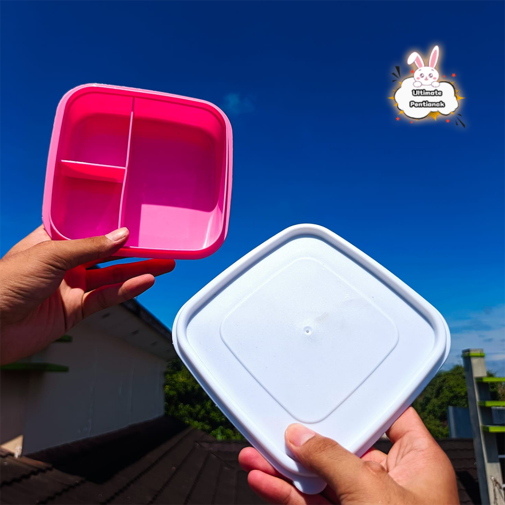 Takuma KMS 001 Plastic 3-Separated Lunch Box | Lunch Box | CHILDREN'S ...