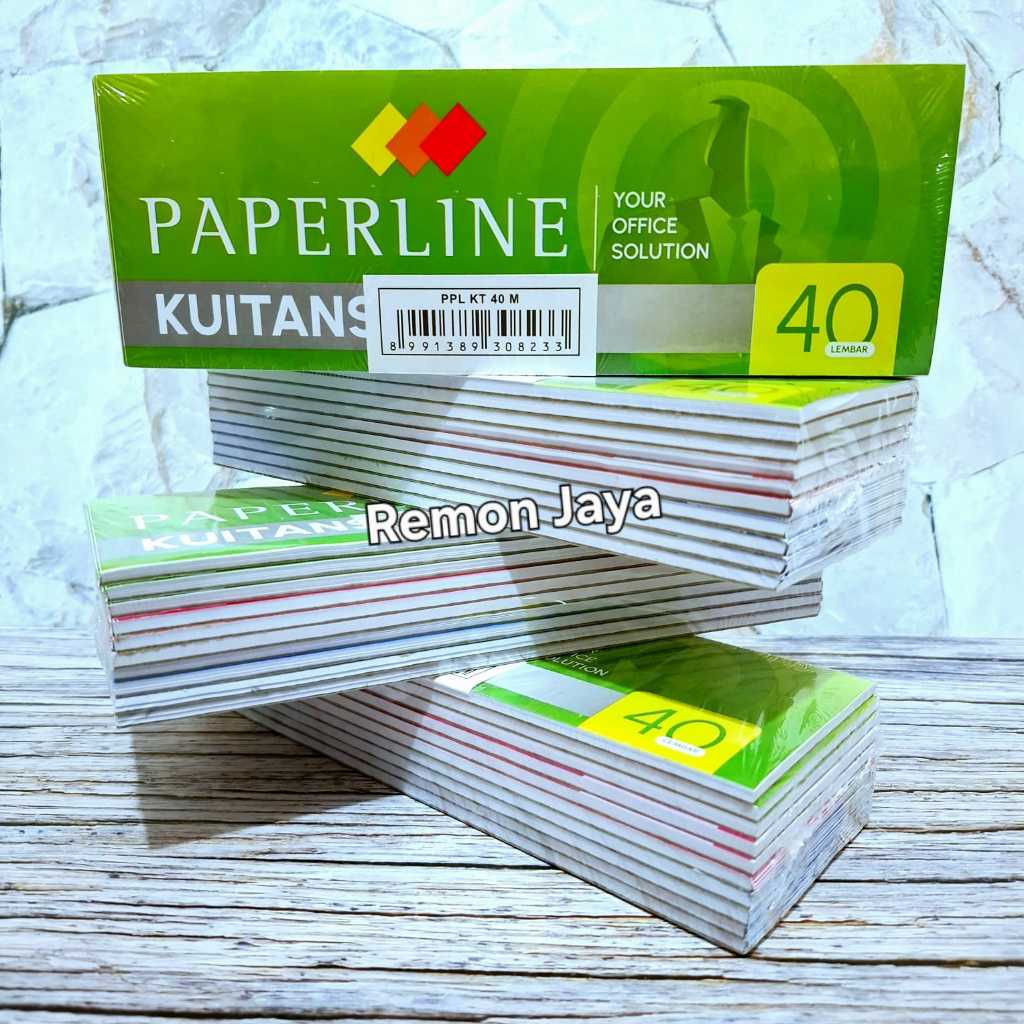 PAPERLINE RECEIPT PPL KT 40 M (1 PACK/10 BOOKS) / RECEIPT PAPER ...