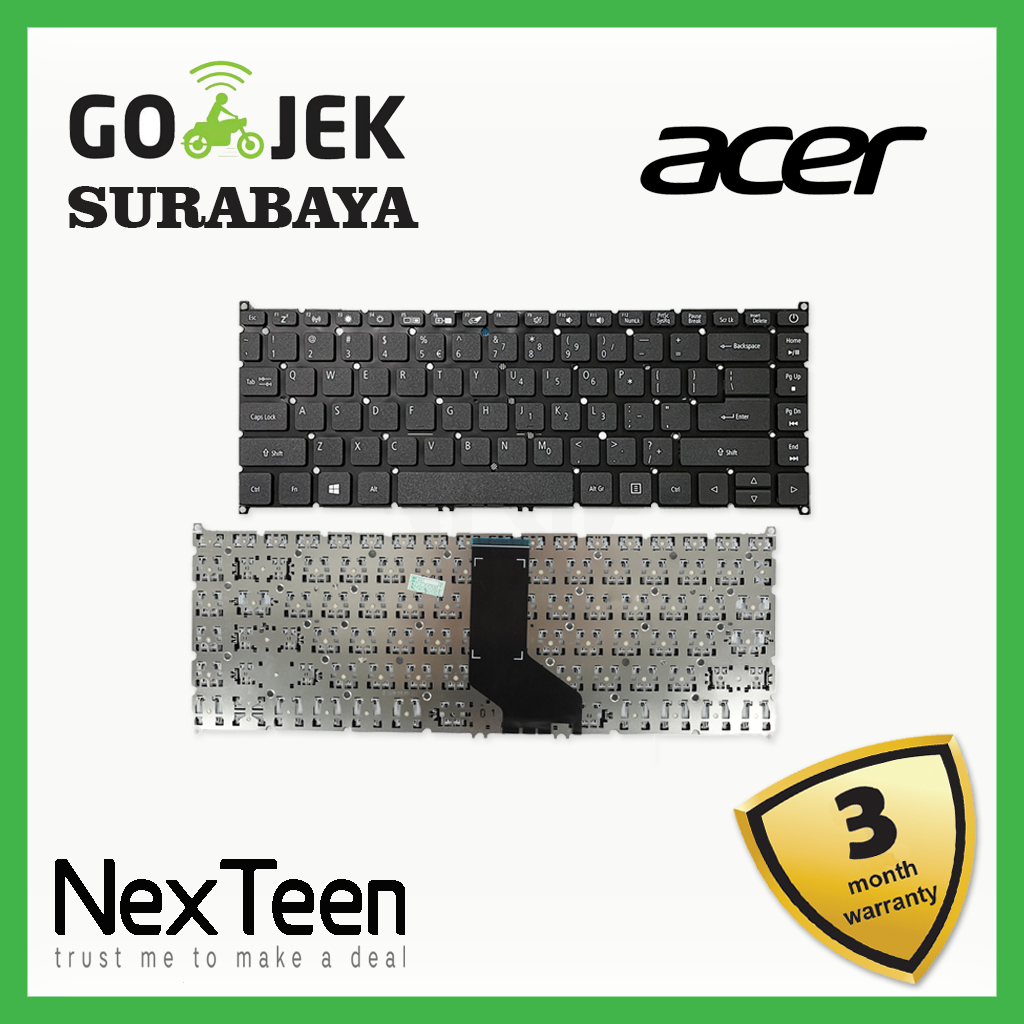 Original Acer Aspire 3 A314 A314-41 A314-21 A314-31 32 33 A514-51K 52G Keyboard | Shopee Philippines