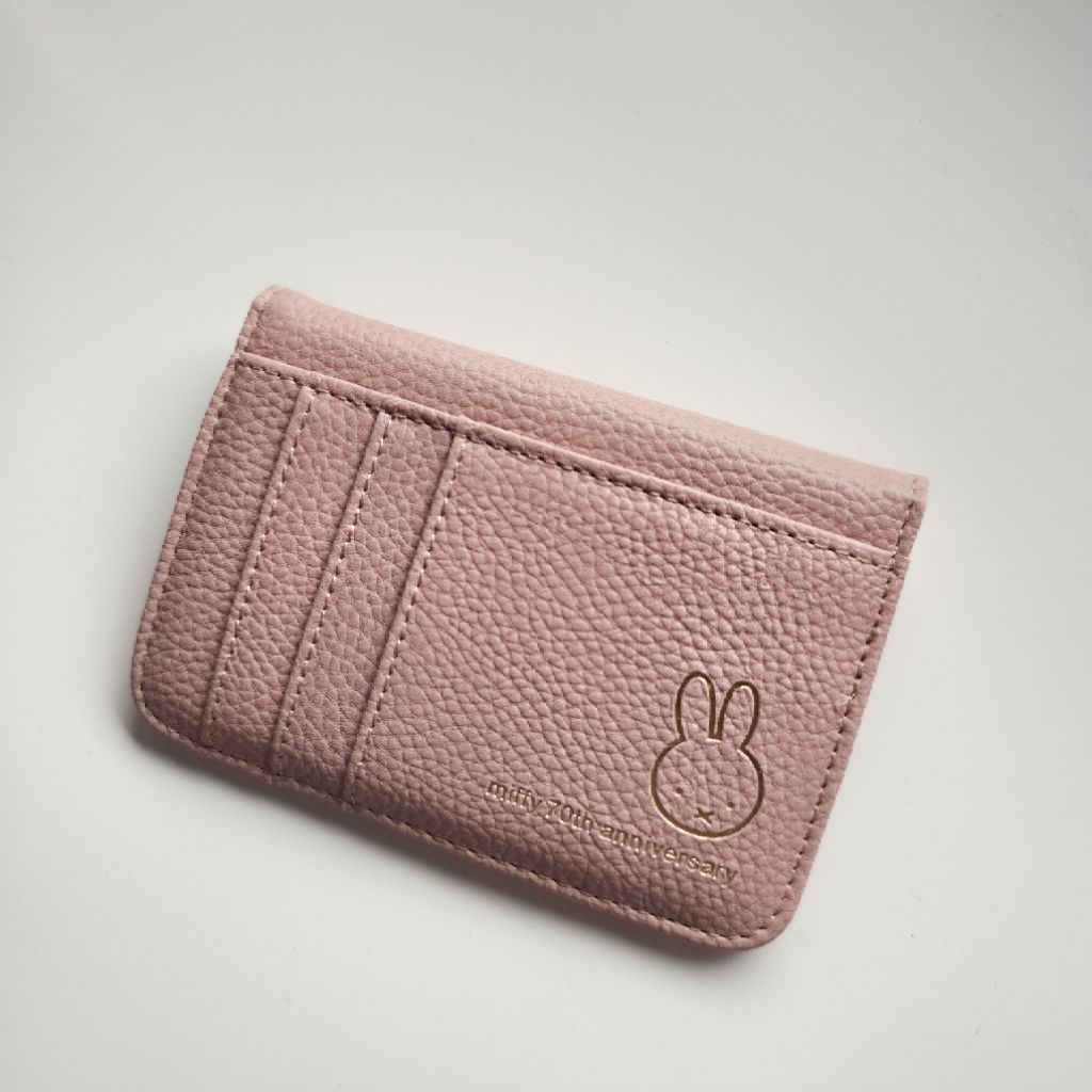Mini wallet / small wallet / card wallet - 70th anniversary miffy ...