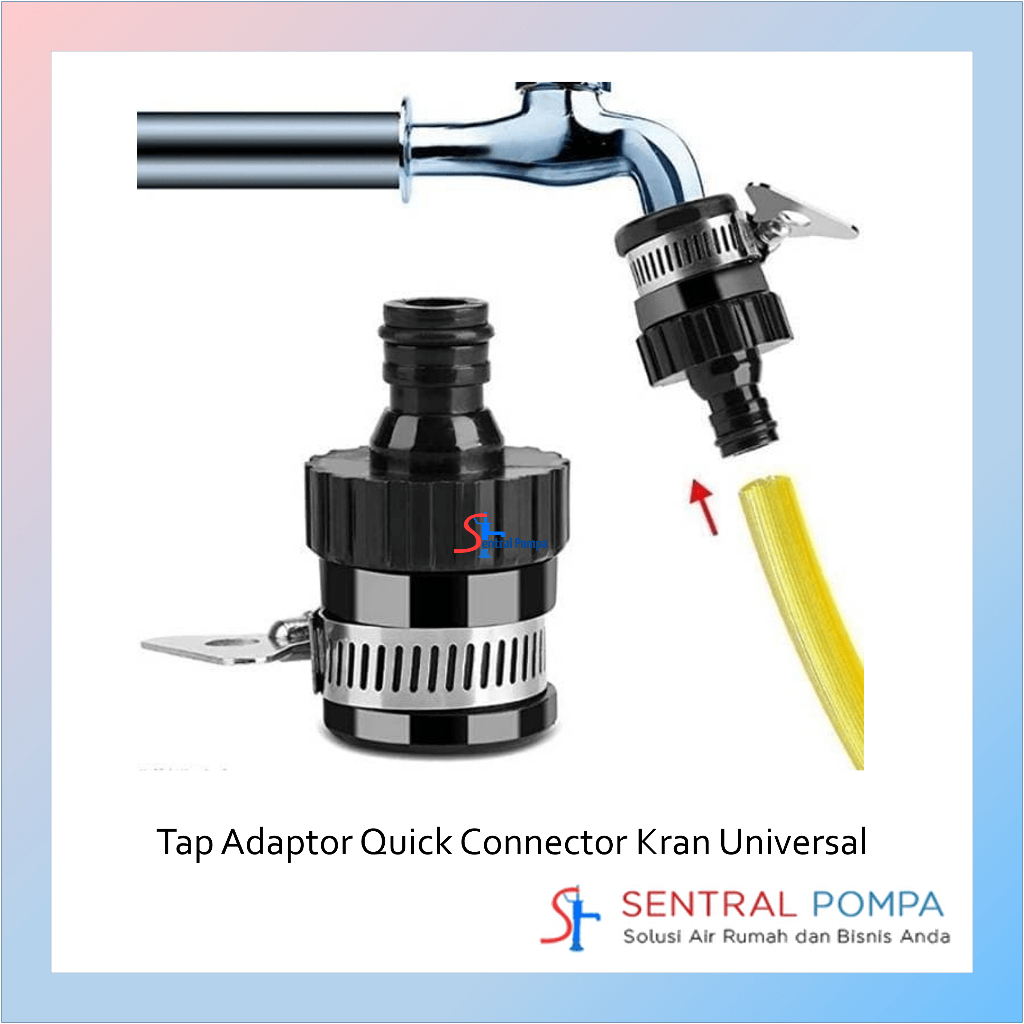 Universal Tap Connection Flexible Water Faucet Connector Tap Adapter ...