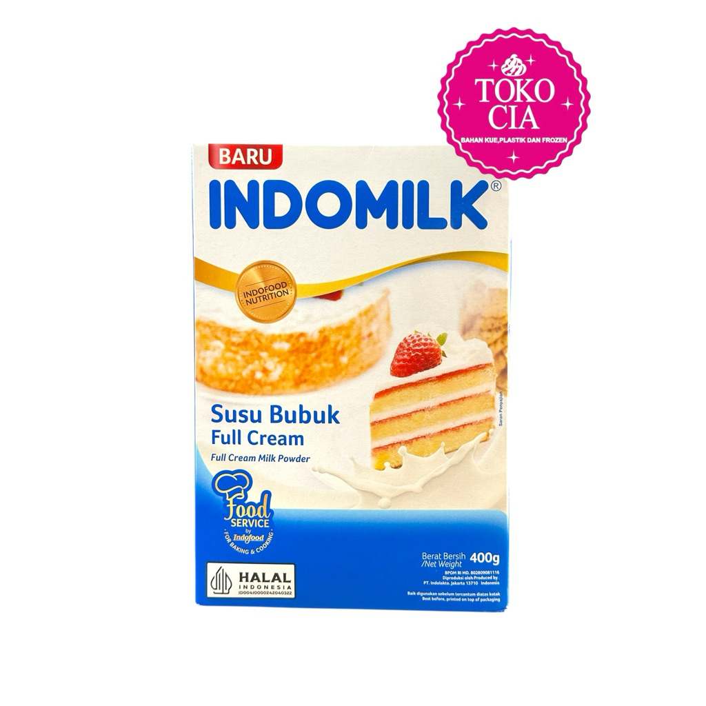 Indomilk Full Cream Powdered Milk 400g | Shopee Philippines
