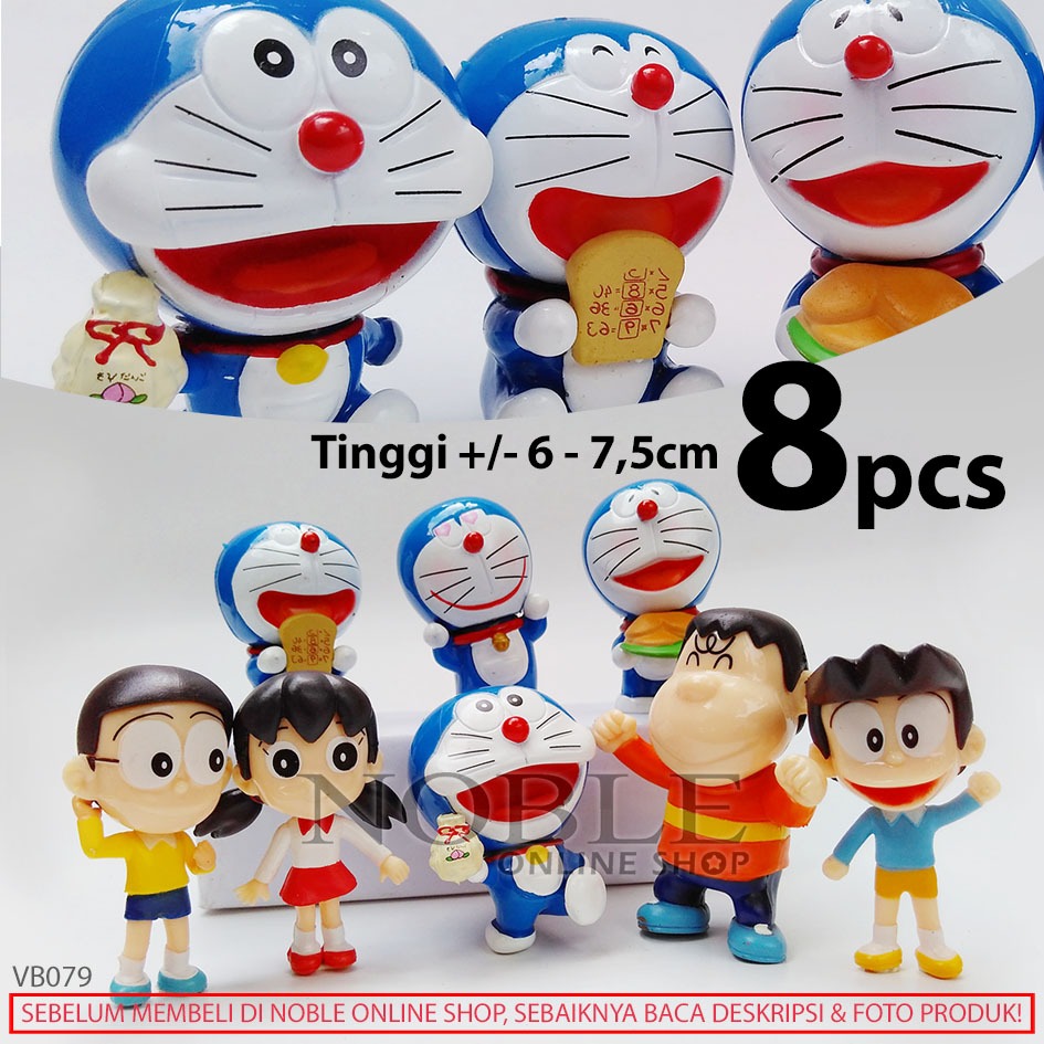 Blue Cat Figure Doremon Blue Cat Money Cake Nobita Shizuka Suneo Giant ...