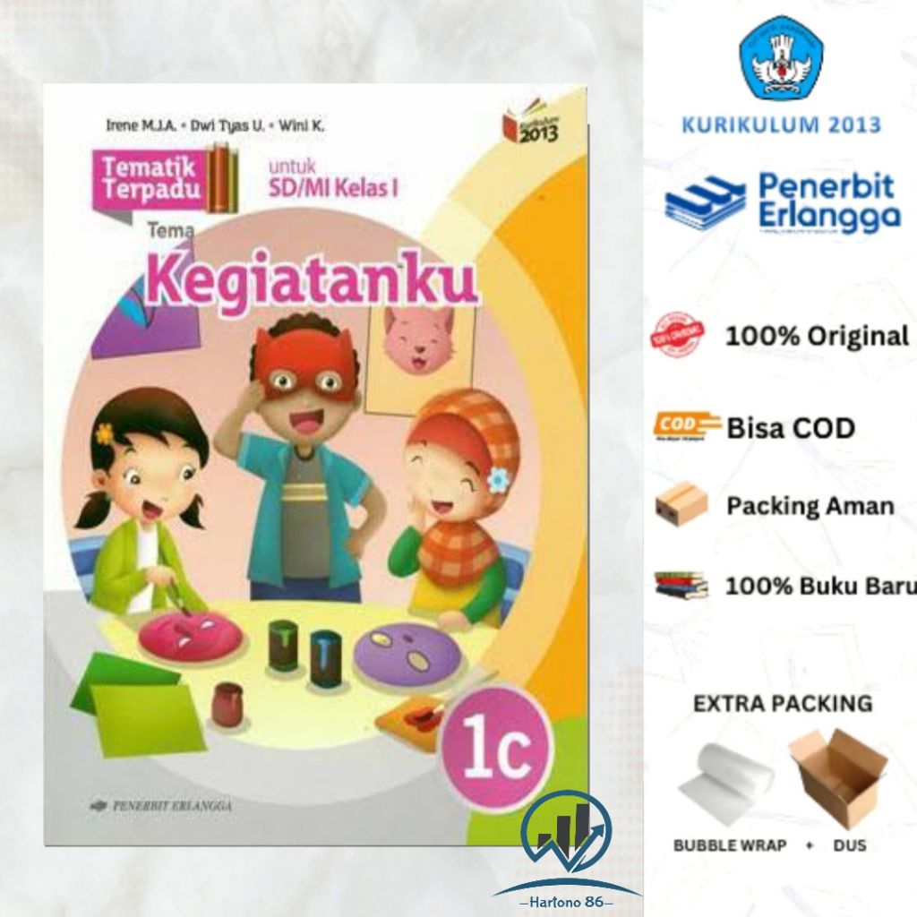 Integrated thematic student book for class 1 volume 1c curriculum 2013 ...