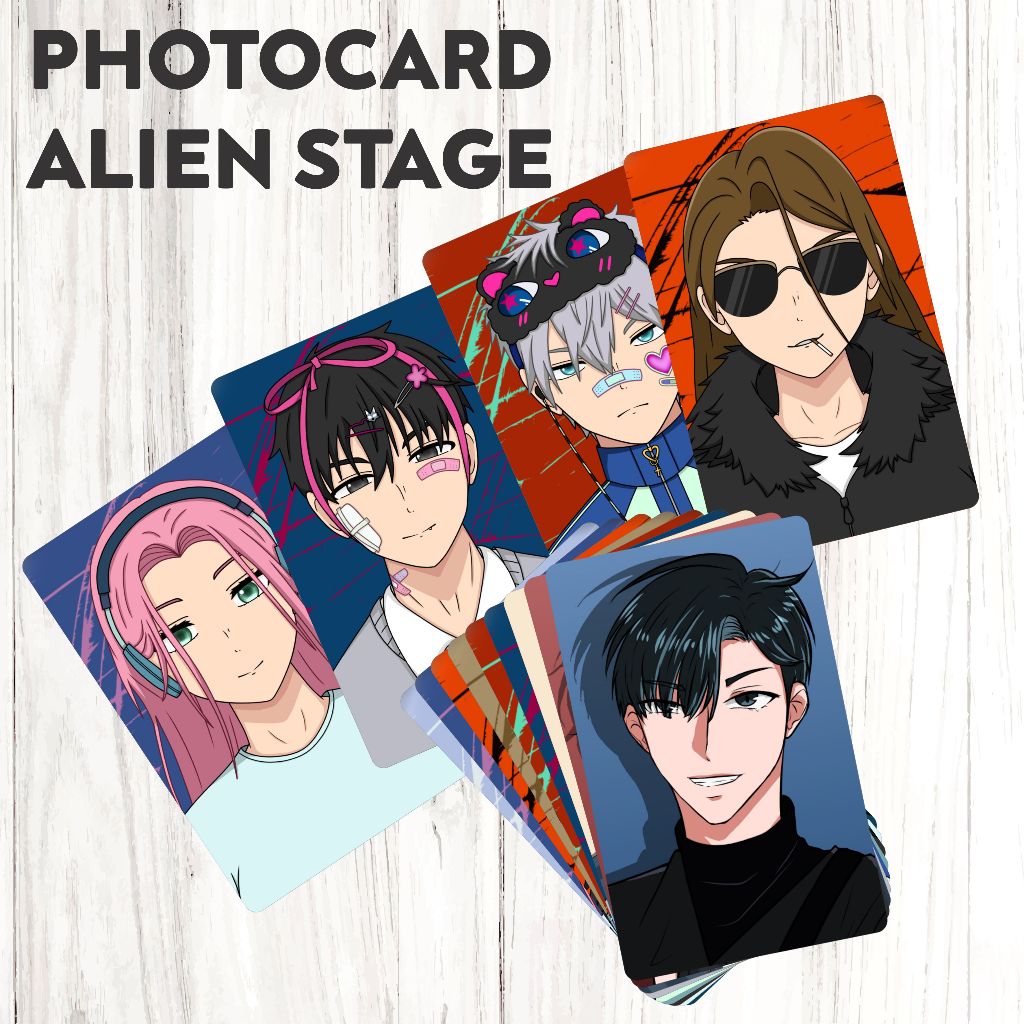 Inspired Photocard Collection by Alien Stage - Fanmerch Alnst Character ...