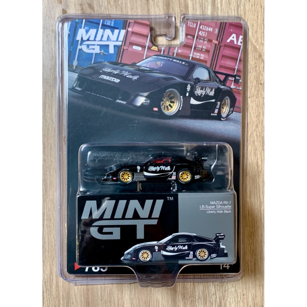 Mini GT Mazda RX7 LBWK LB-Super Silhouette Liberty Walk Black Blister ...
