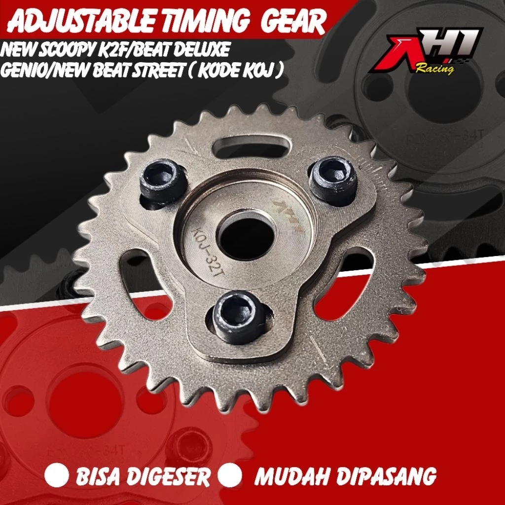TIMING GEAR CENTRIC GEAR SHIFT GENIO NEW BEAT DELUXE NEW SCOOPY NEW ...