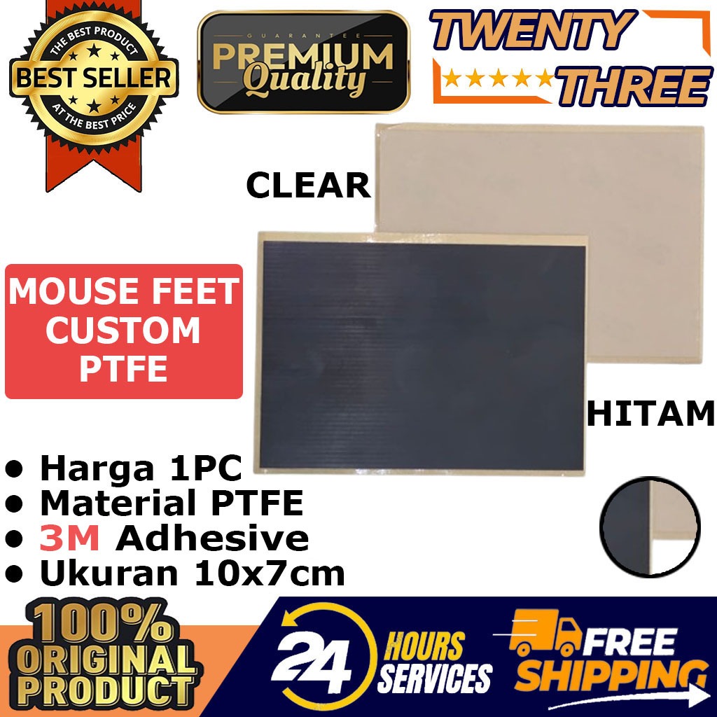 Mouse Feet Glide PTFE Universal DIY Teflon Tape Custom - Mousefeet ...
