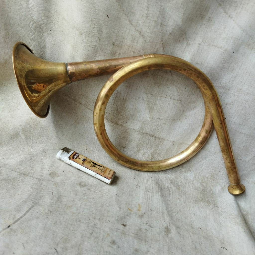 Unique Old Brass Vintage Trumpet Display | Shopee Philippines