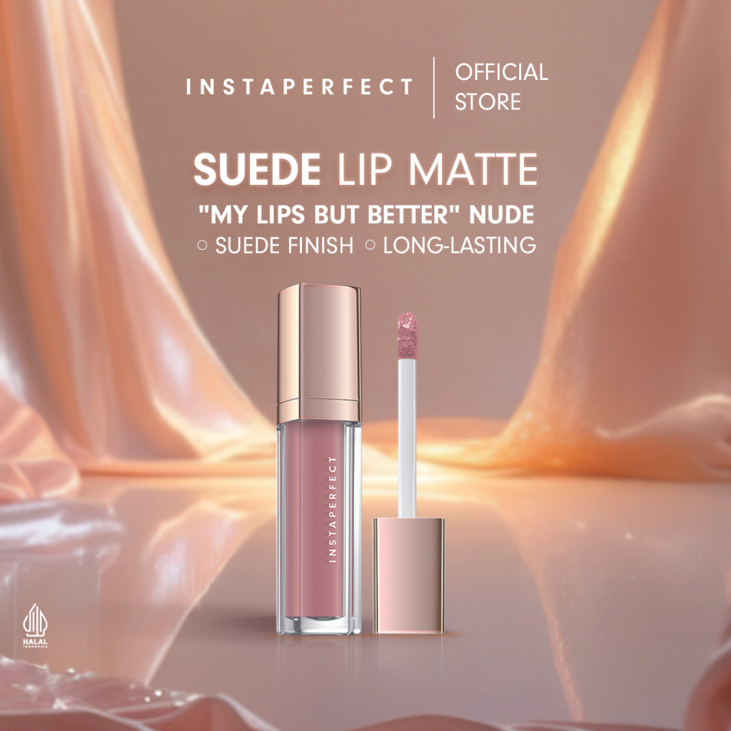 Instaperfect Suede Lip Matte (MLBB Nude Lip Cream, Cover Blurry ...