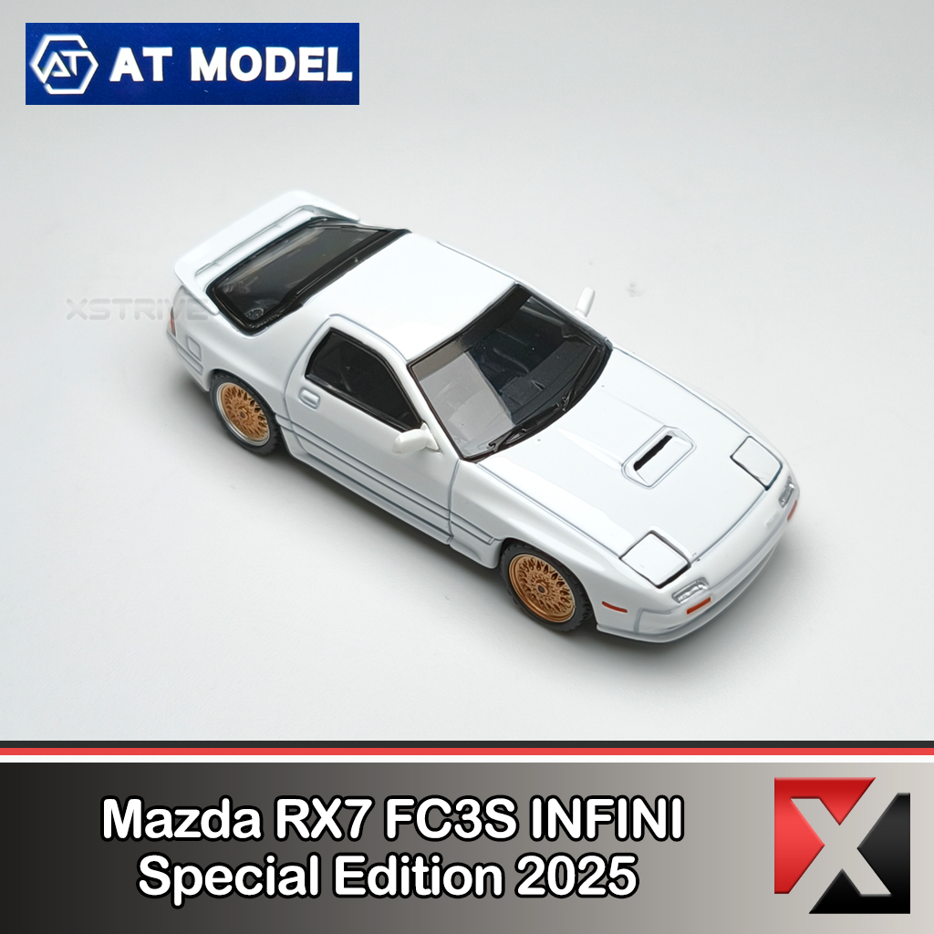 AT Model Sub Brand by TopArt 1:64 Mazda RX7 FC3S INFINI Special Edition ...